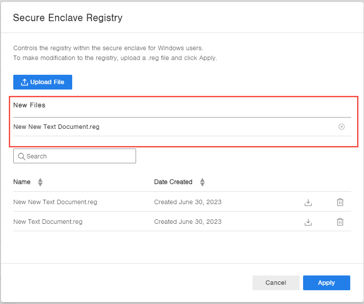 Secure Enclave Registry Data Loss Prevention Policy – Venn Help Center