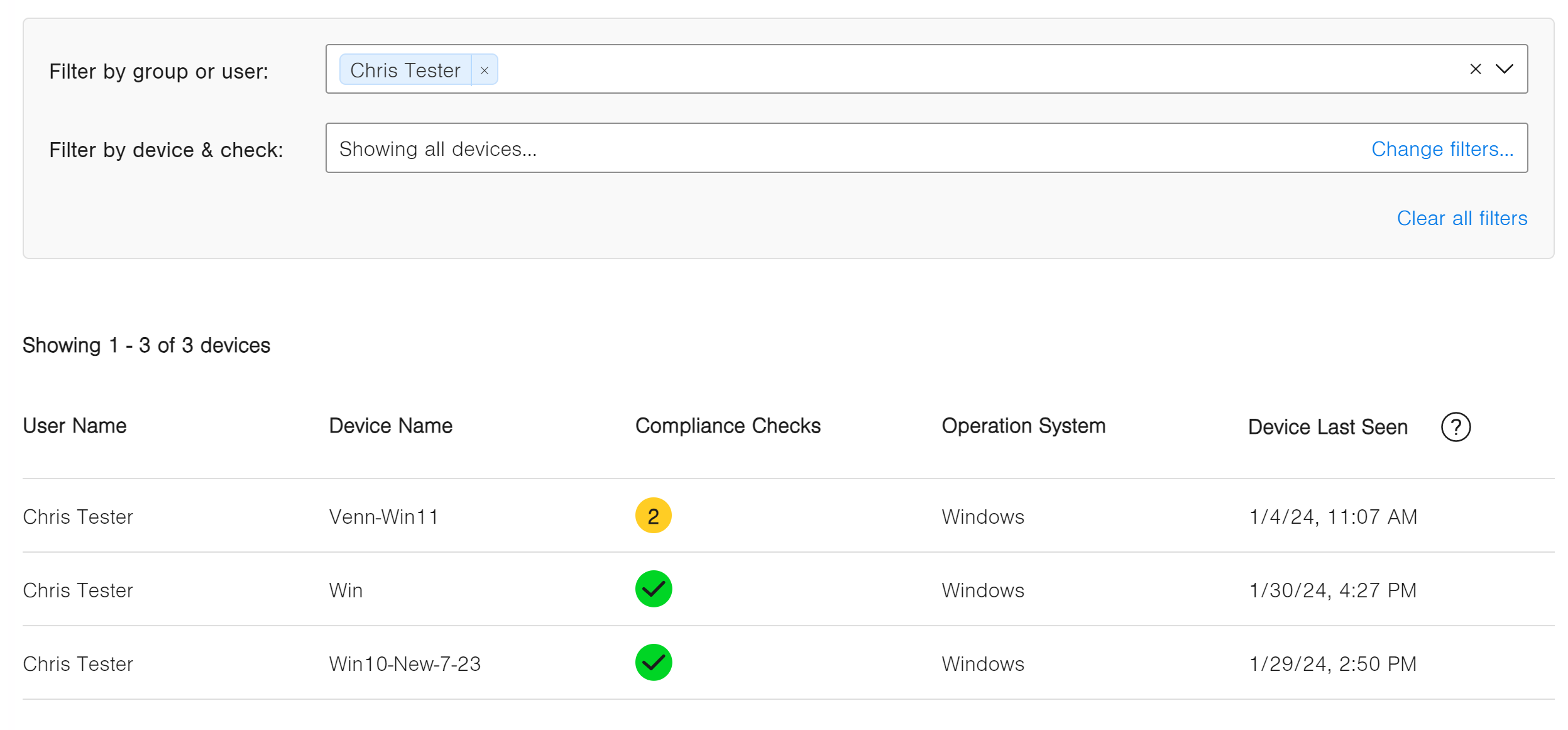 Mark a Device as a Approved or "Known" – Venn Help Center