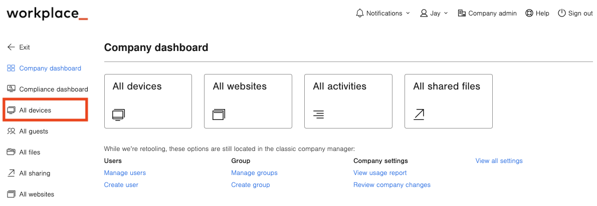 Remote Locking an Enrolled Device – Workplace Help Center