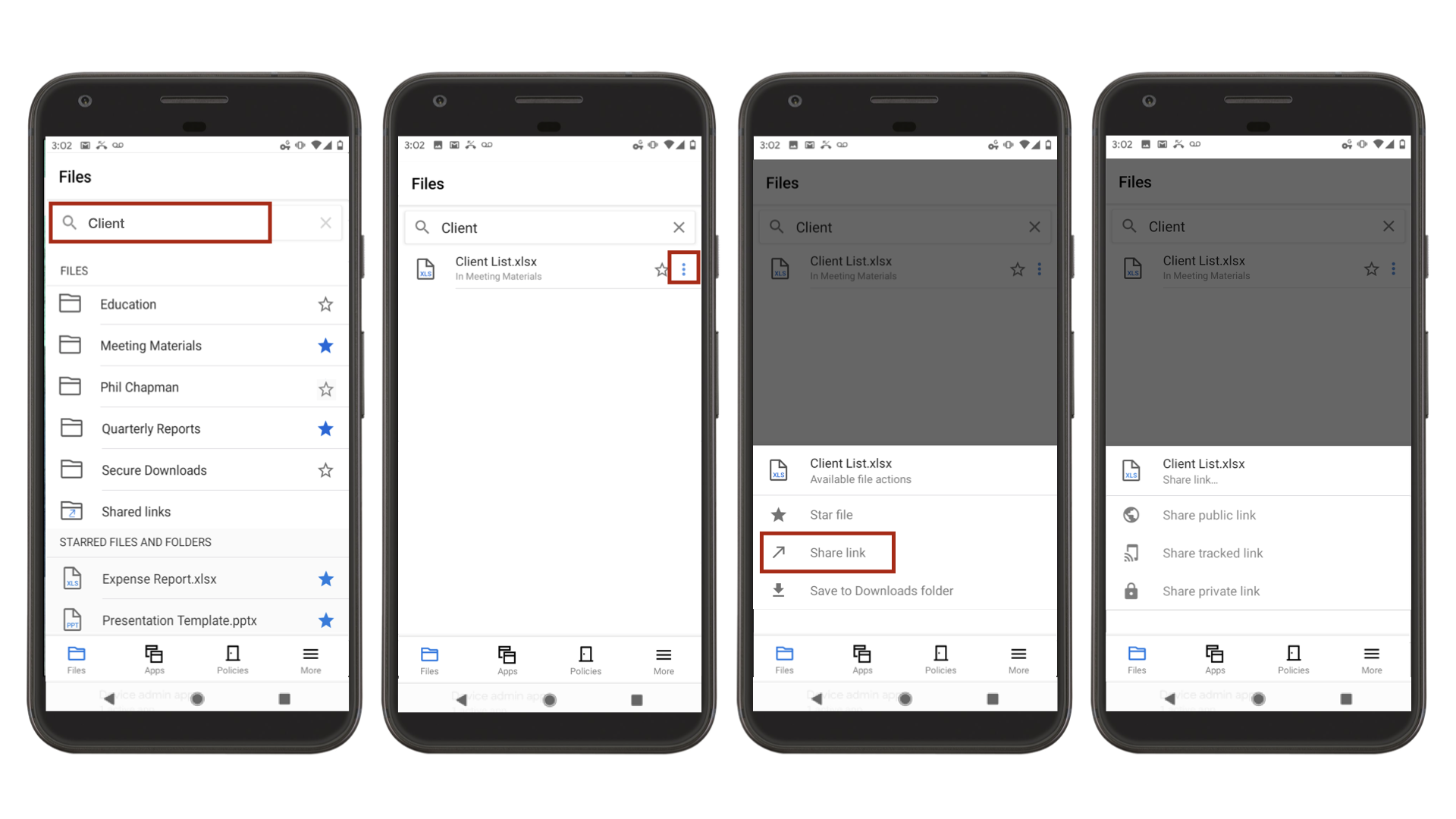 E:104.10 - Sharing a File in Workplace for Android and iOS – Workplace ...