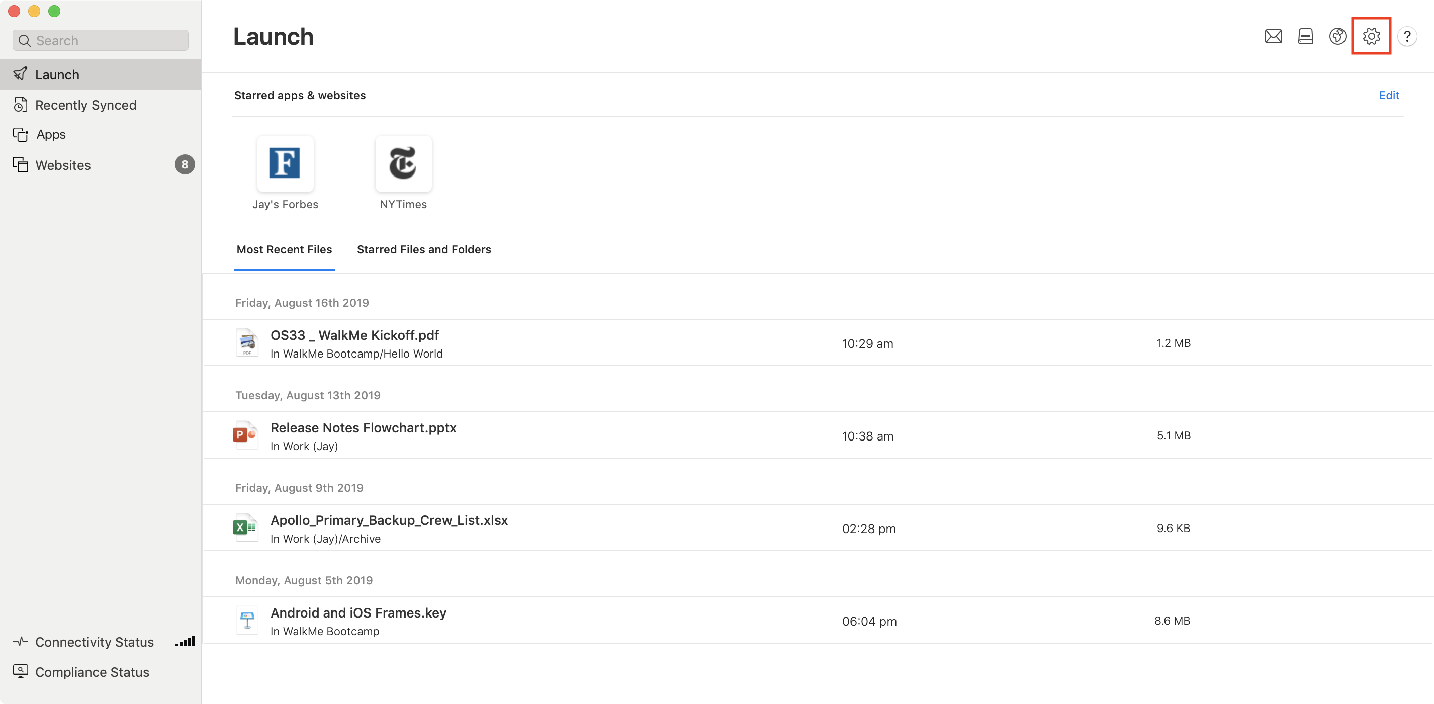 Customizing the Workplace Desktop Keyboard Shortcut – Venn Help Center
